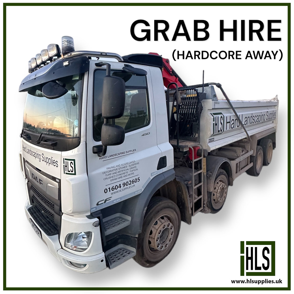 GRAB HIRE (HARDCORE AWAY) – HLSupplies