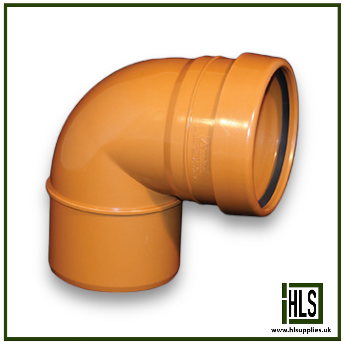 110MM U/G 90° SINGLE SOCKET TIGHT BEND – HLSupplies