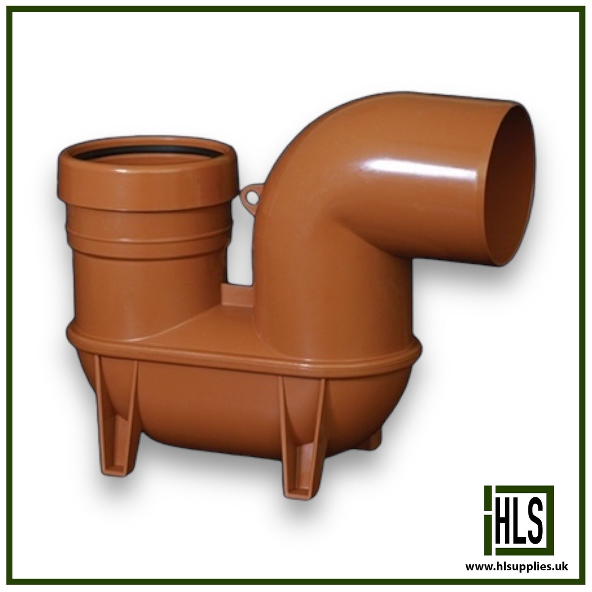 110MM U/G LOW BACK P-TRAP – HLSupplies