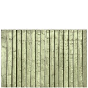 GREEN TANALISED FEATHER EDGE PANELS 6 x 4 – HLSupplies