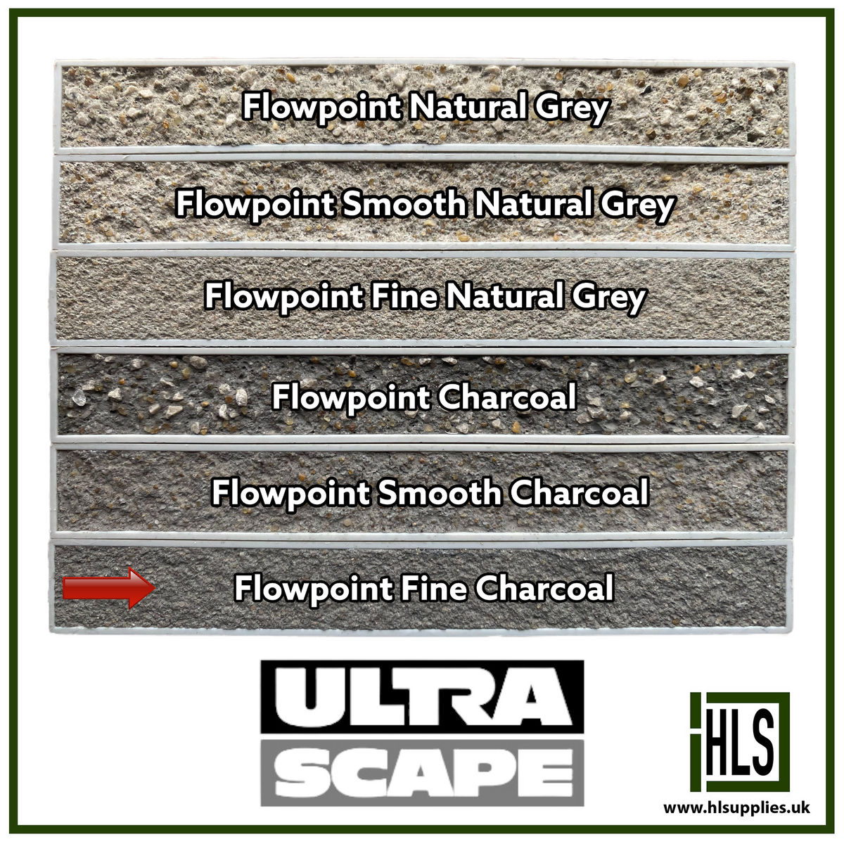 INSTARMAC UltraScape FLOWPOINT FINE RAPID SET FLOWABLE GROUT 20kg CHAR ...