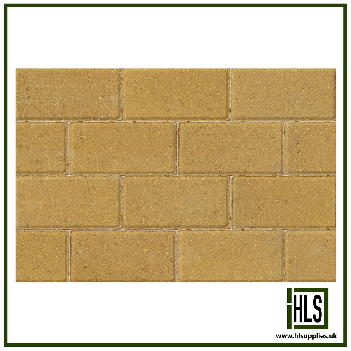 Marshalls CBP Standard Block Paving 200x100x50mm BUFF – HLSupplies
